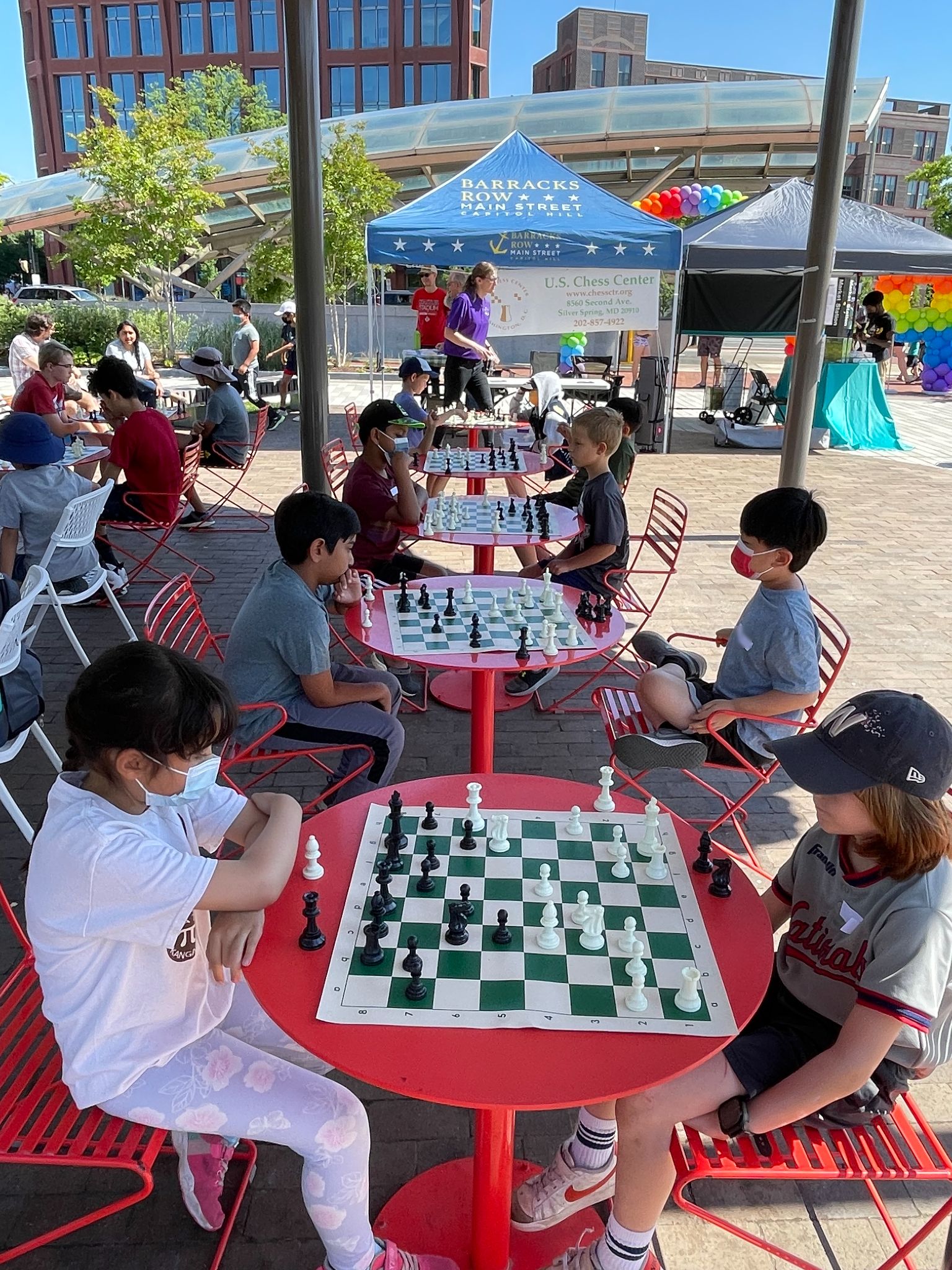 Chess in the Park Comes to Eastern Market Metro - U.S. Chess Center