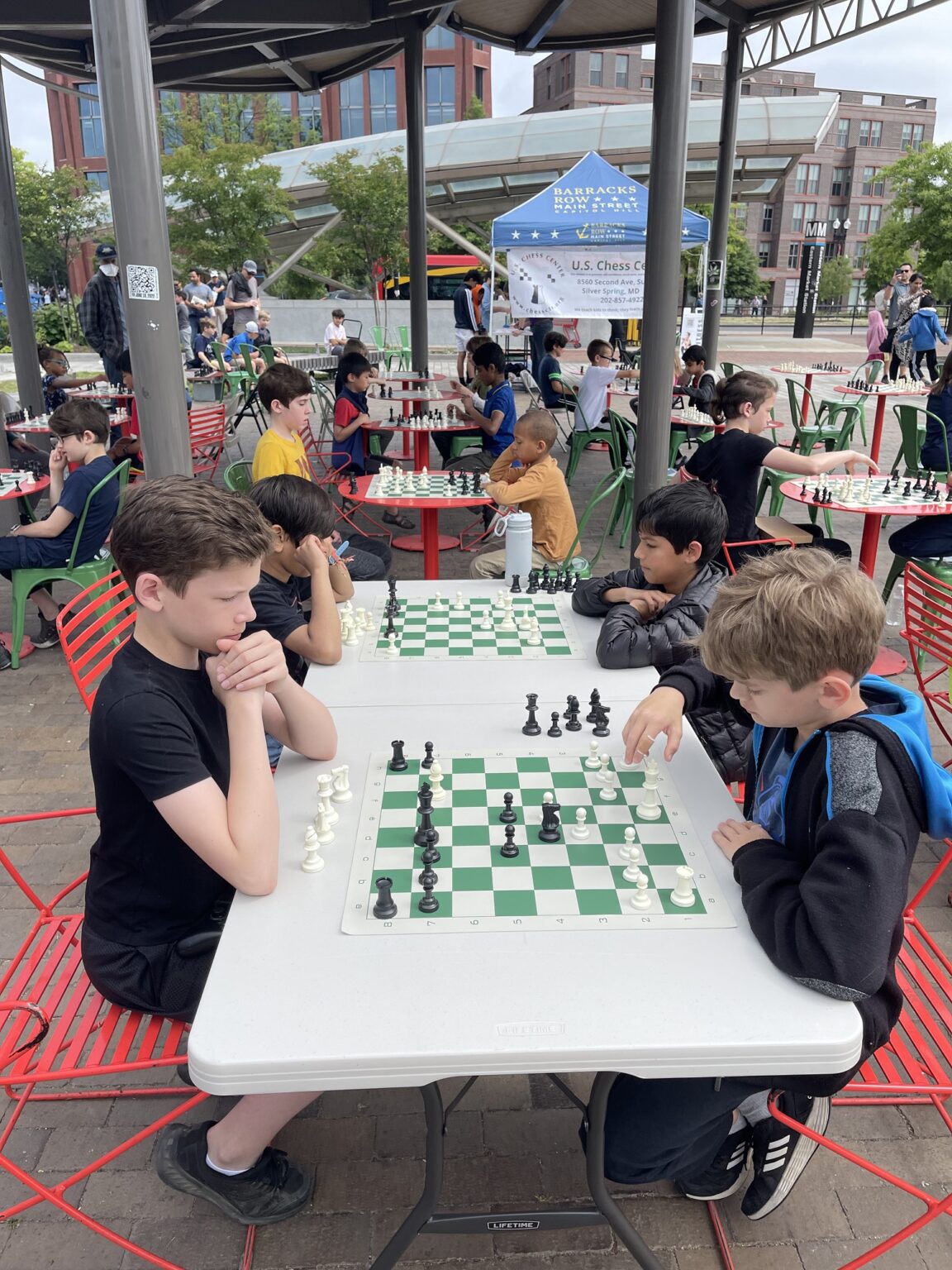 Chess in the Park Returns To Eastern Market Metro - U.S. Chess Center